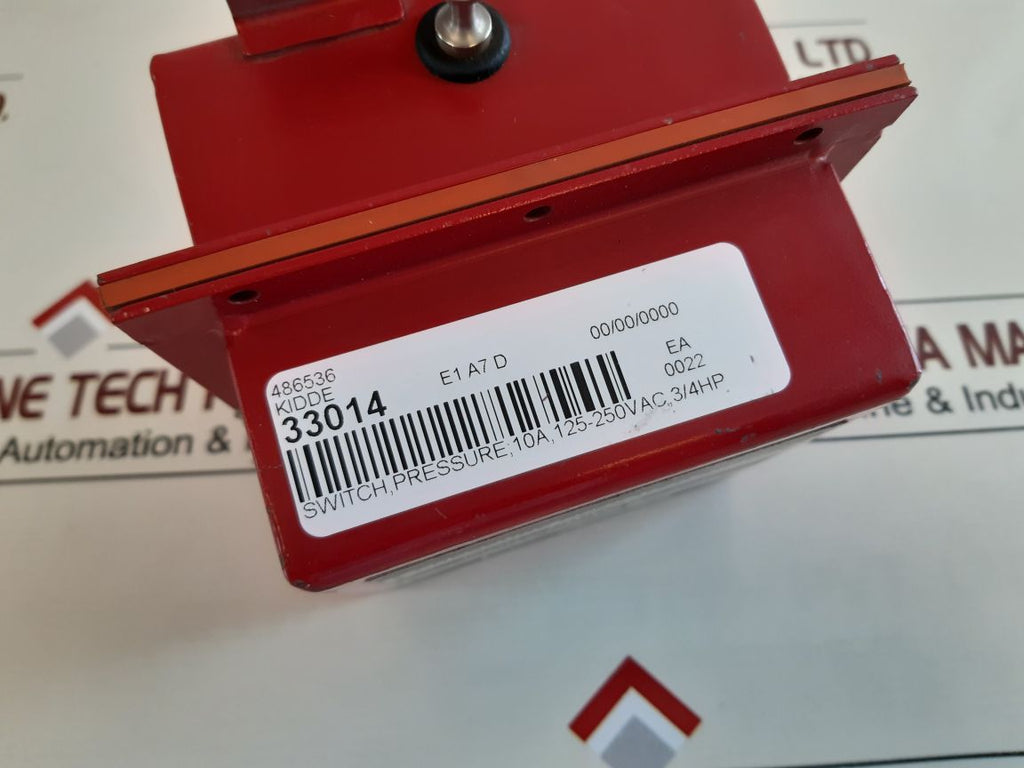 Kidde-fenwal 3Pdt Pressure Operated Switch – Aeliya Marine