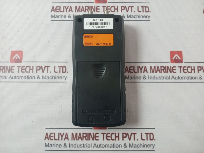Kimo Mp 120 Manometer Measuring And Testing Equipment Set – Aeliya Marine