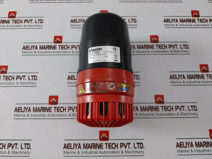 Klaxon Sla-0002 High Output Motor Siren 230V Dc 0.4A Lab636 Mono 72 ...