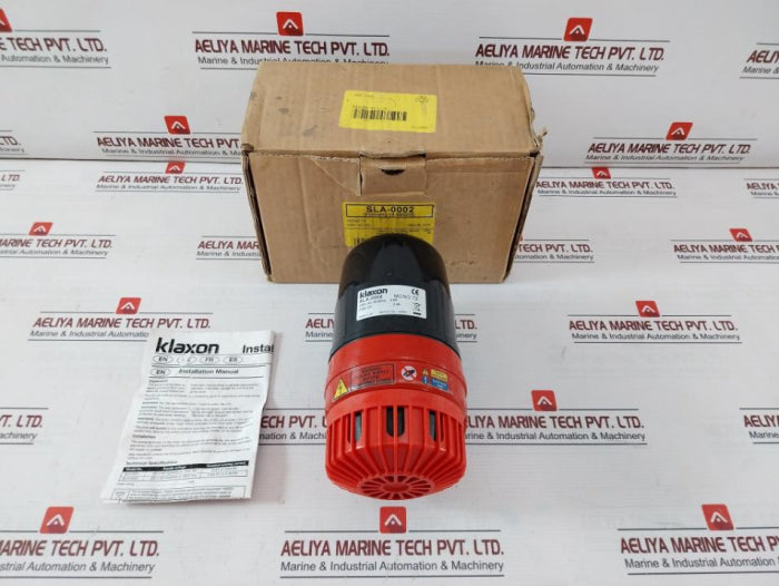 Klaxon Sla-0002 Mono 72 Electric Motor Signalling Emergency Siren 230V ...