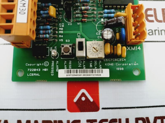 Kone 722043 H01 Lceral Elevator Remote Alarm Board – Aeliya Marine