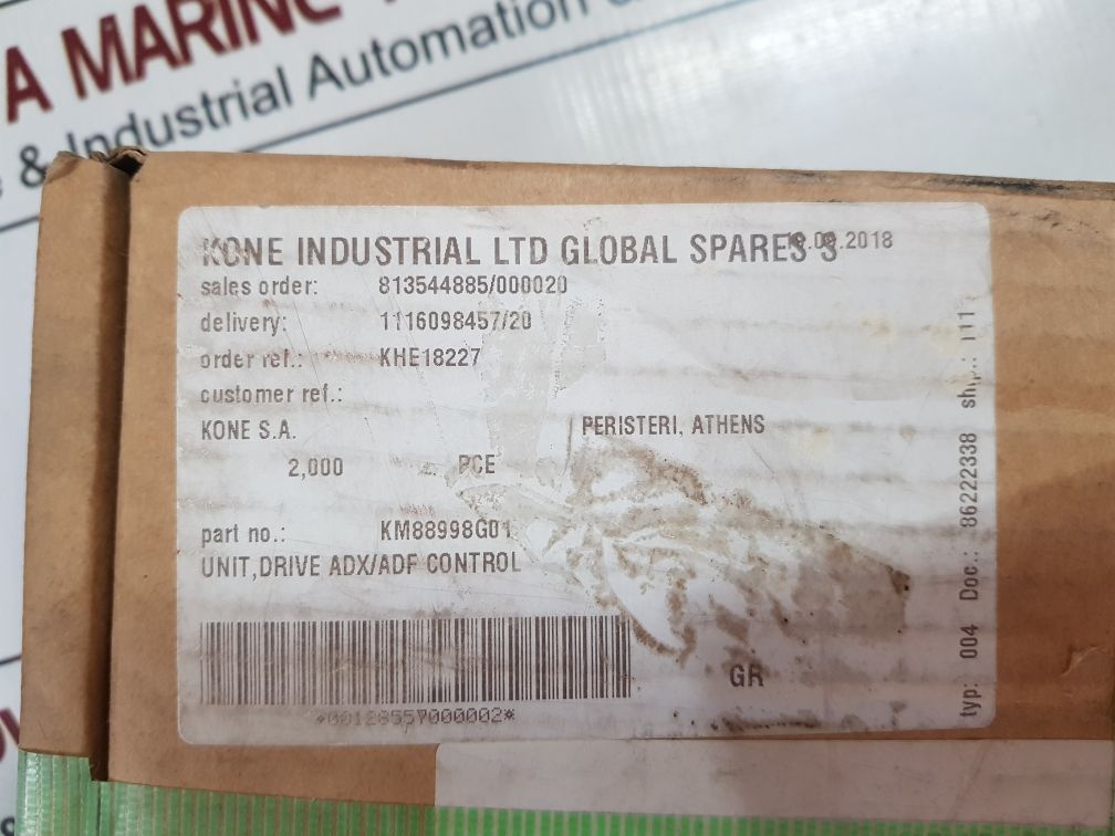 Kone Km88998G01 Adf Control Unit – Aeliya Marine