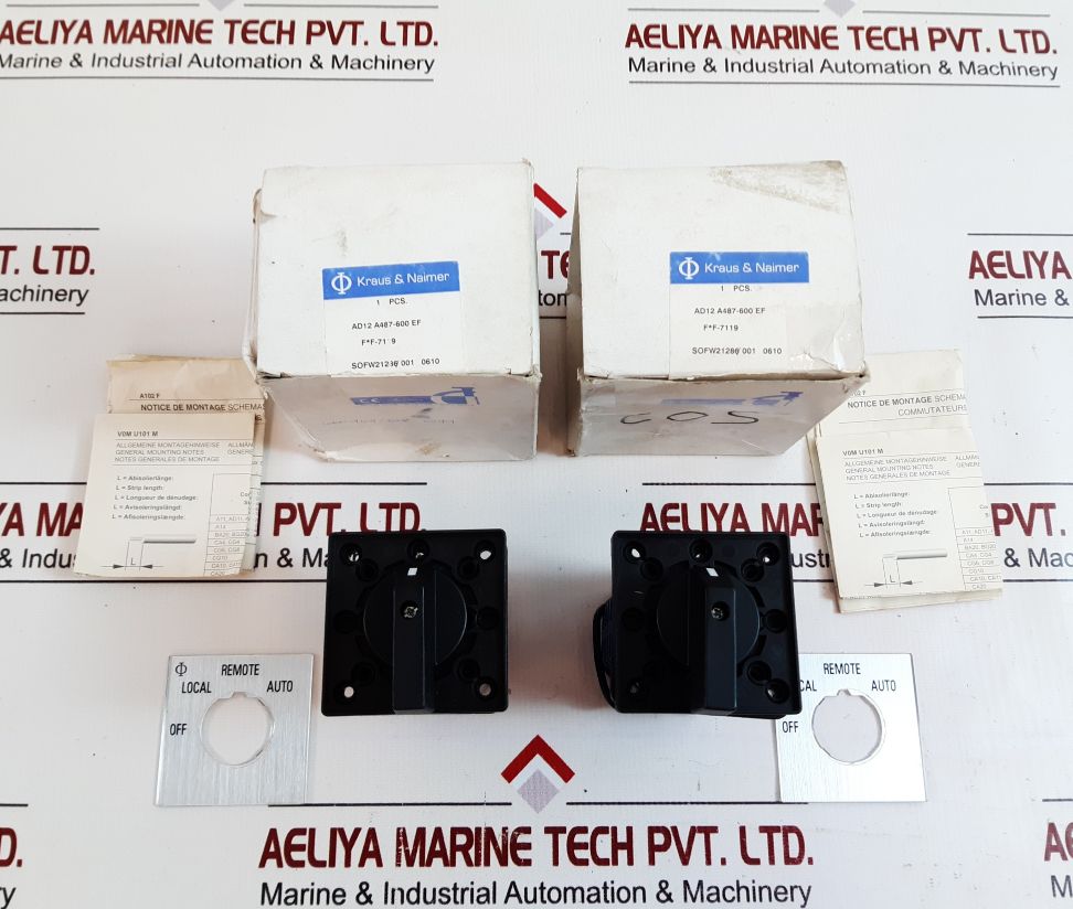 Kraus & Naimer Ad12 Rotary Drum Switch – Aeliya Marine