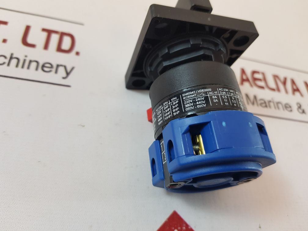 Kraus & naimer ca20 manual motor control – Aeliya Marine