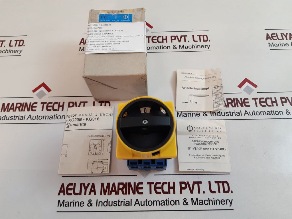 Kraus & Naimer Kg41 Switch – Aeliya Marine
