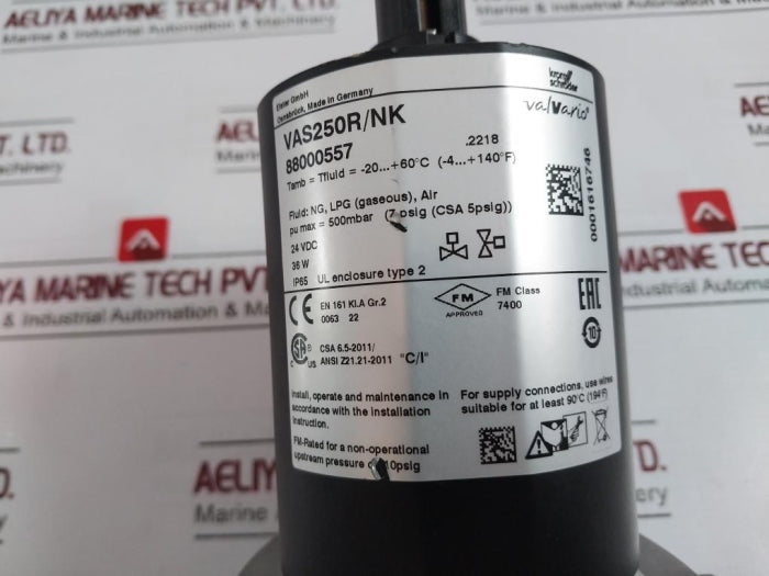 Kromschroder Vas250R/Nk Gas Solenoid Valve 88000557 Ip65 36W 24Vdc ...