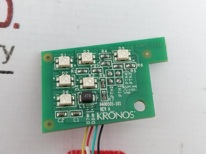 Kronos 6600505-101 Rev A Opc 94V0 Printed Circuit Board E051950973 ...