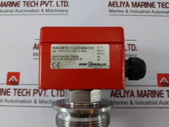 Ksr Kuebler Arv2-voou-l500/12-v52A Magnetic Float Switch – Aeliya Marine