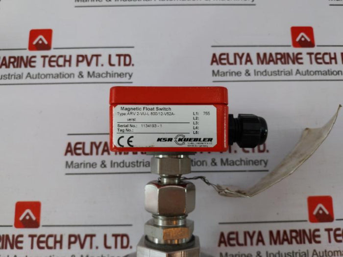 Ksr Kuebler Arv2-vu-l800/12-v52A-verst Magnetic Float Switch – Aeliya ...