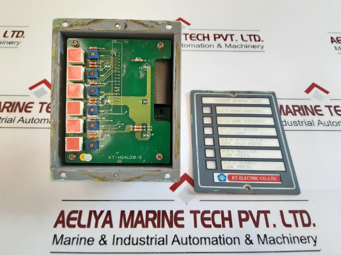 Kt Electric Kt-hgau20-6 Group Alarm Lamp Panel – Aeliya Marine