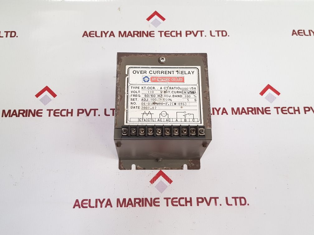 Kt Electric Kt-ocr..A Over Current Relay – Aeliya Marine