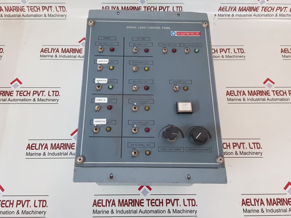 Kt Electric Nav-r9113A-12 Signal Light Control Panel – Aeliya Marine