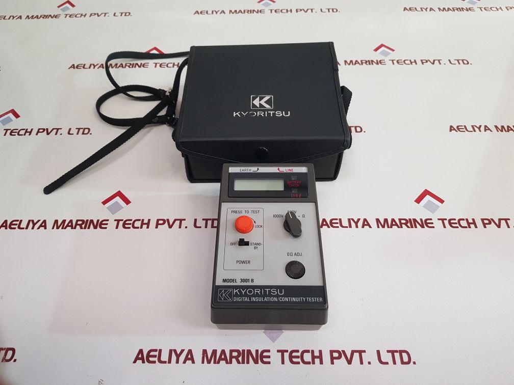 Kyoritsu 3001 B Digital Insulation Continuity Tester – Aeliya Marine