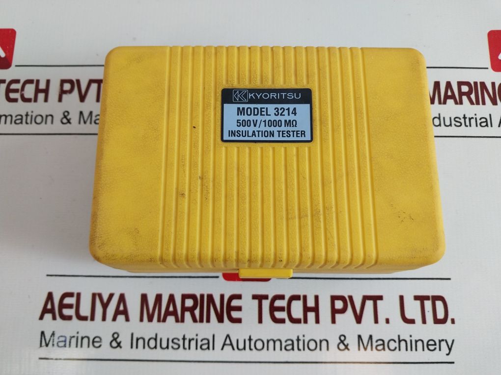 Kyoritsu 3214 Insulation Tester – Aeliya Marine