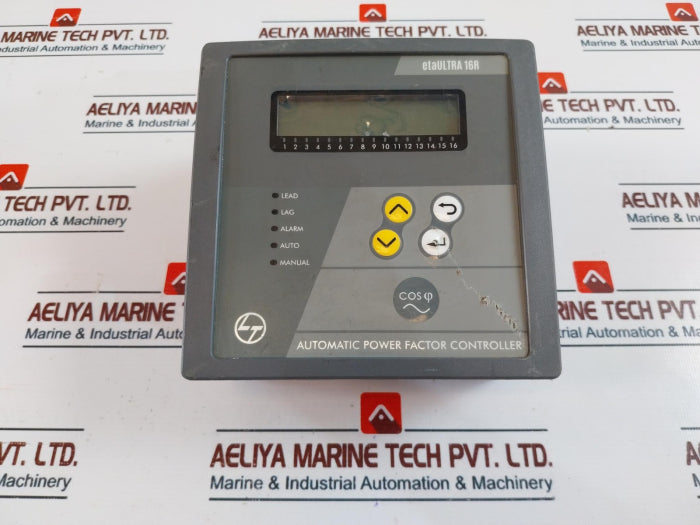 Larsen & Toubro Etaultra 16R Automatic Power Factor Controller 50-760Vac – Aeliya Marine