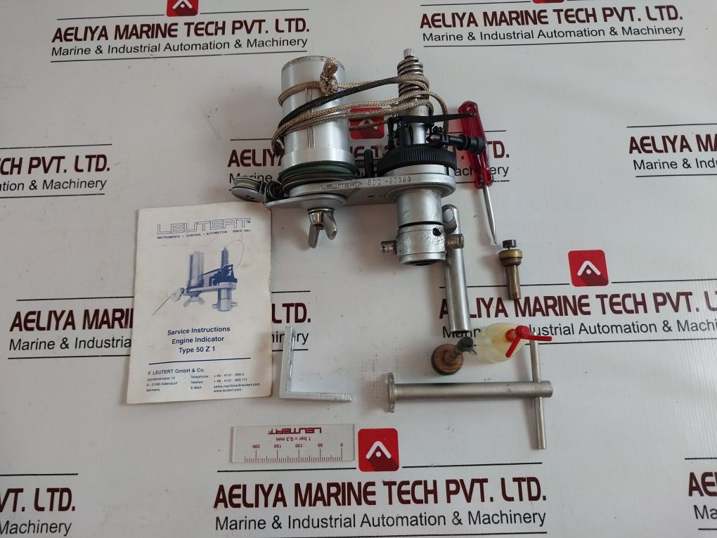 Leutert 50Z1-97393 Engine Indicator Set - 50/16 Bar Range – Aeliya Marine