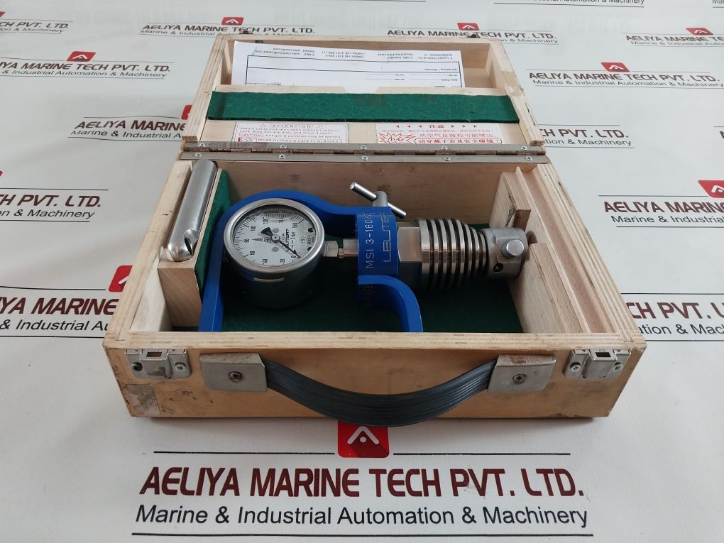 Leutert MSI 3-160/2686 Peak Pressure Indicator – Aeliya Marine