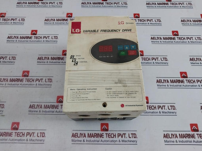 Lg Industrial Systems Ig Drives Variable Frequency Drive 24V---dc 0.09 – Aeliya Marine