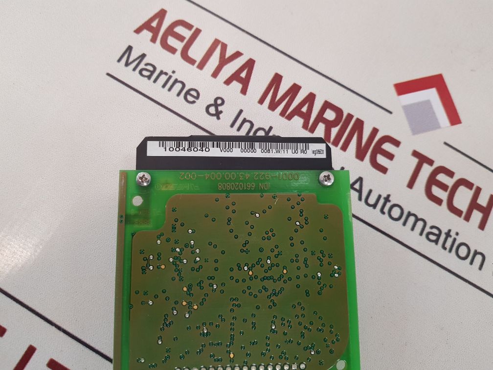 Liebherr Control Panel 10278748 – Aeliya Marine