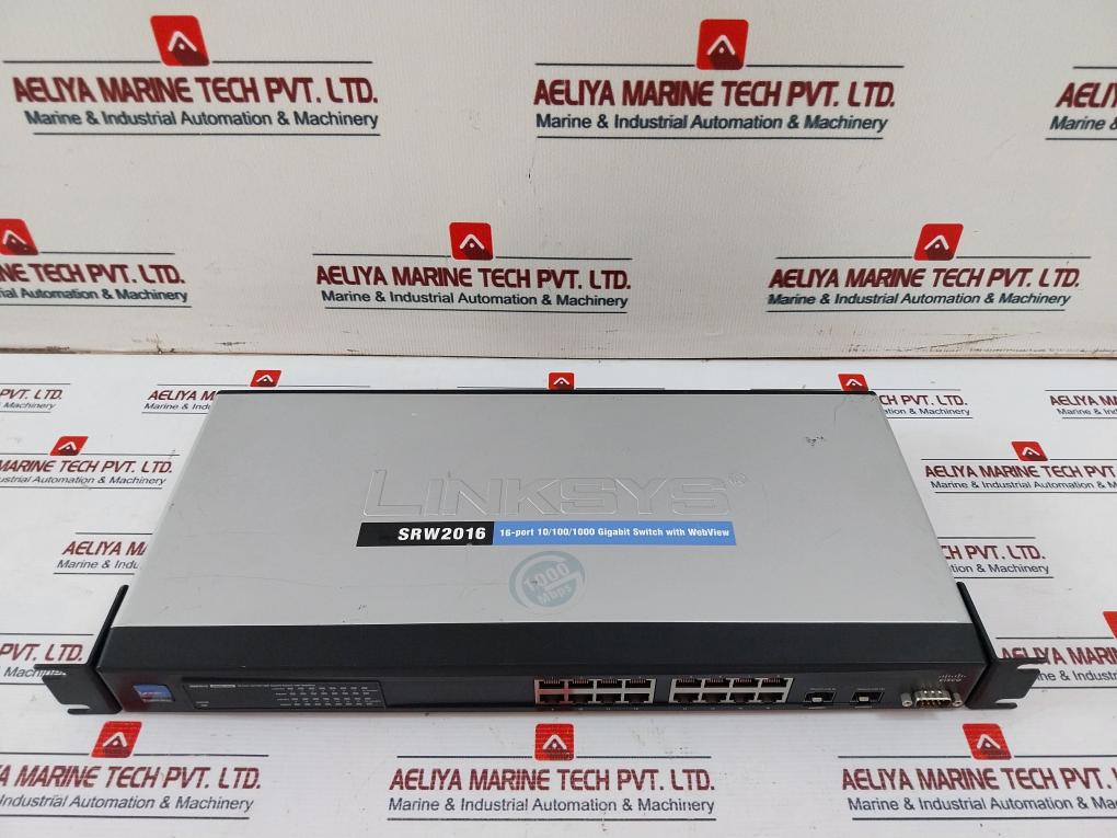 Linksys Srw2016 16-port 10/100/1000 Gigabit Switch With Webview 1000 M ...