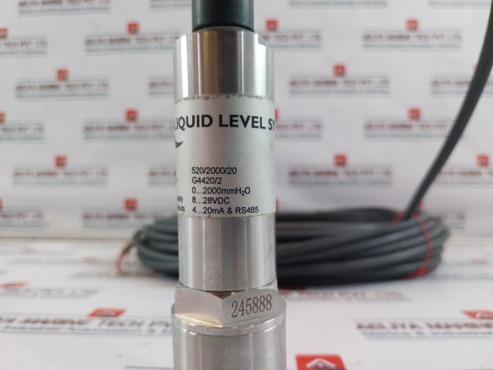 Liquid Level Systems 520/2000/20 Water Level Transducer 20 Meter ...