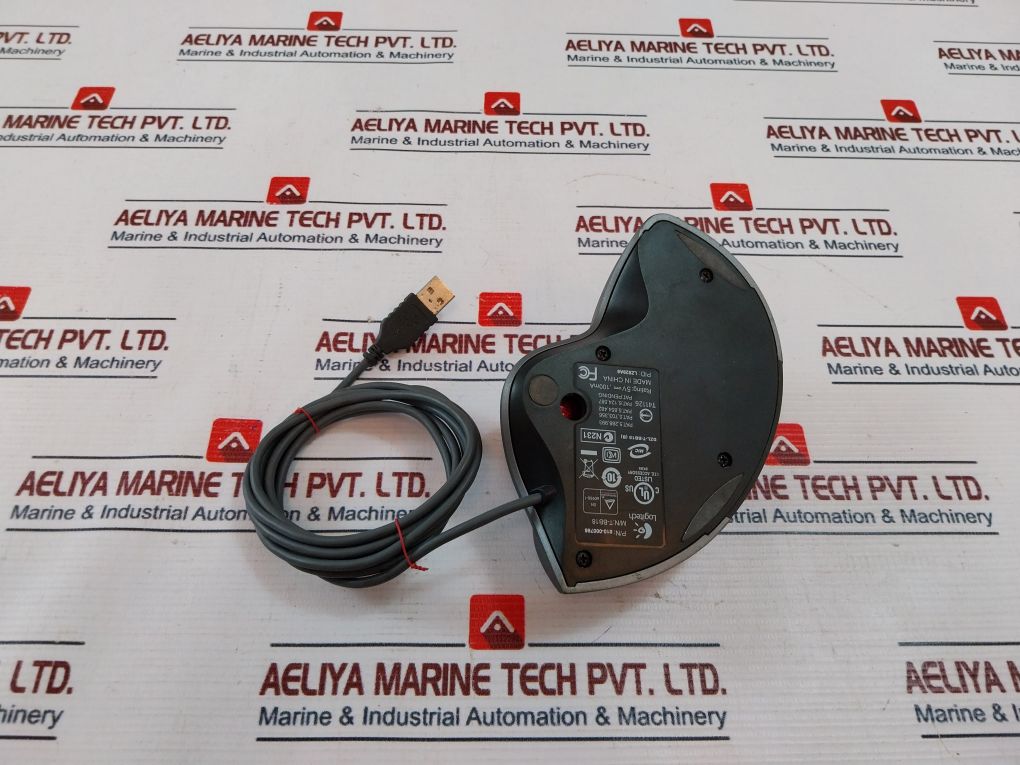 Logitech 810-000766 Trackman Wheel Usb Track Ball Wired Mouse T-bb18 ...