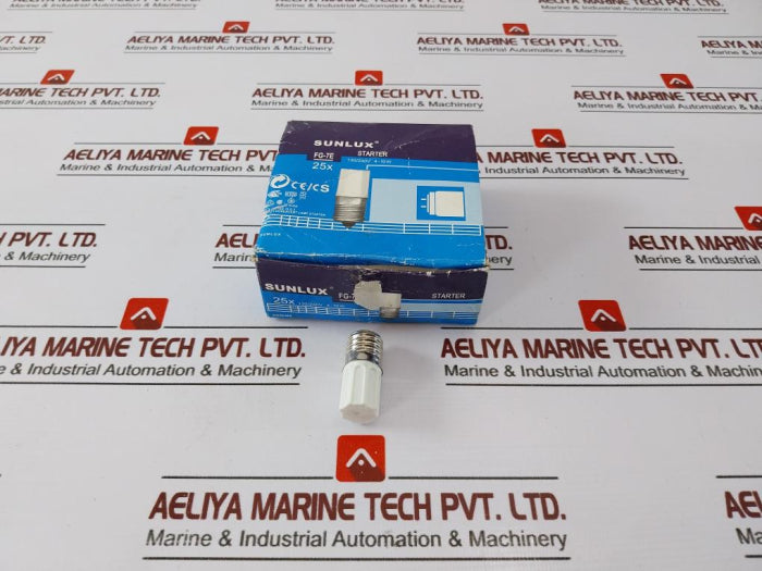 Lot Of 10X Sunlux Fg-7E E17 Screw Base Starter 4-10 Watt Fluorescent L ...