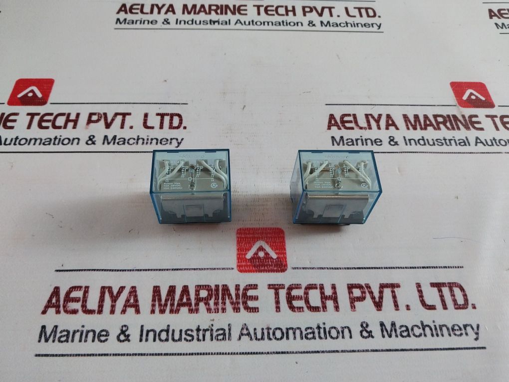 Lot Of 3X Rodofo Rrl4F Relay 24V Dc – Aeliya Marine