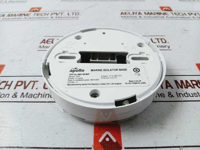 Lot Of 5X Apollo 45681-286 Mar Marine Isolator Base 17 To 28Vdc ...