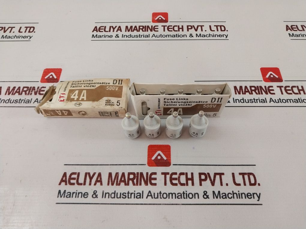 Lot Of 9X Eti 4A Dii Fuse Links 500V – Aeliya Marine