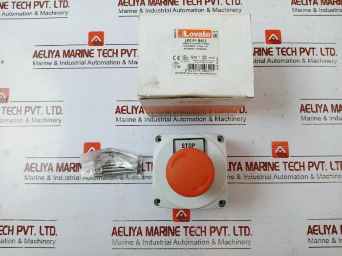Lovato Lpz P1 B802 Control Station Complete With 1 Push Button 690V 10 ...