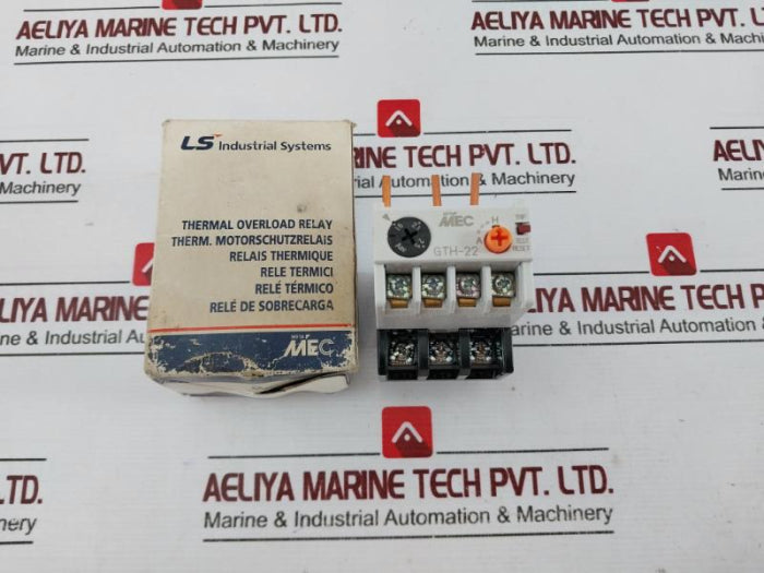 Ls Gth-22 Thermal Overload Relay 2.1A 7961 1811 001 Iec/En 60947 ...