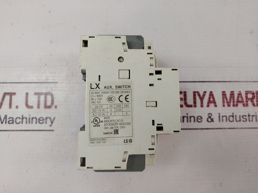 Ls Mms-32S Manual Motor Starter 10A/240V Gb14048.5 – Aeliya Marine