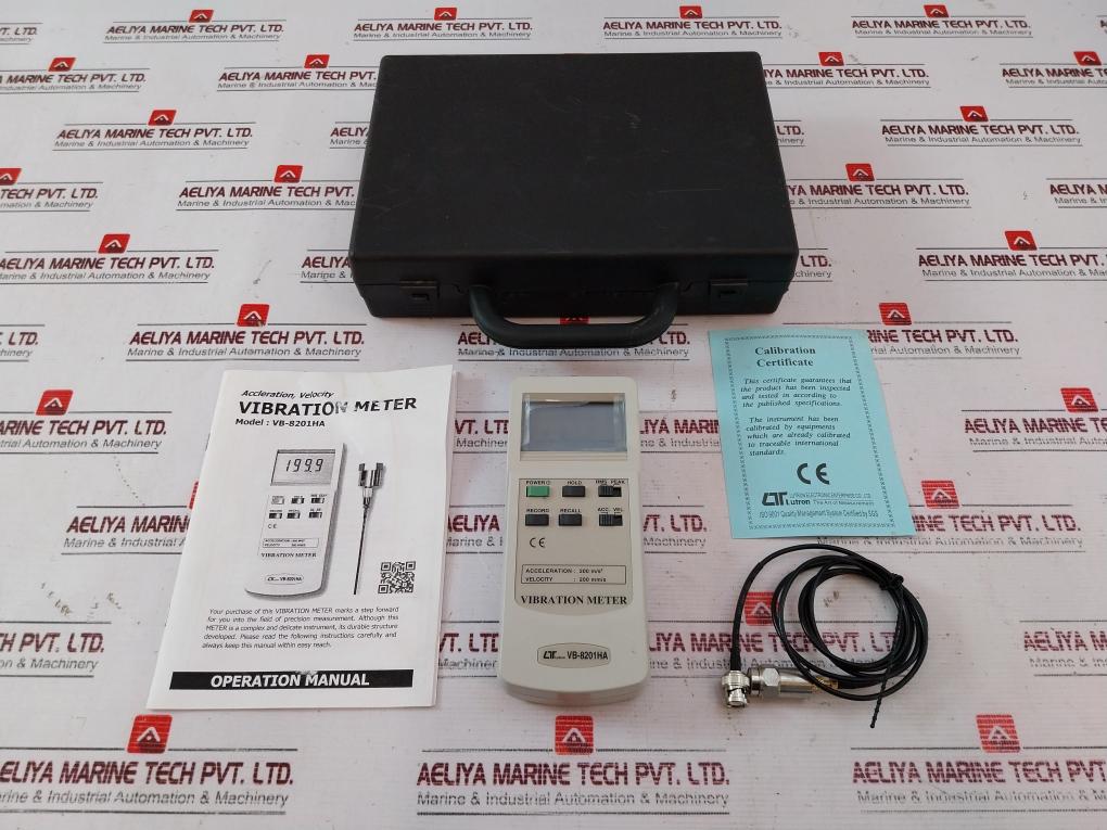 Lutron Vb-8201Ha Electronic Vibration Meter – Aeliya Marine