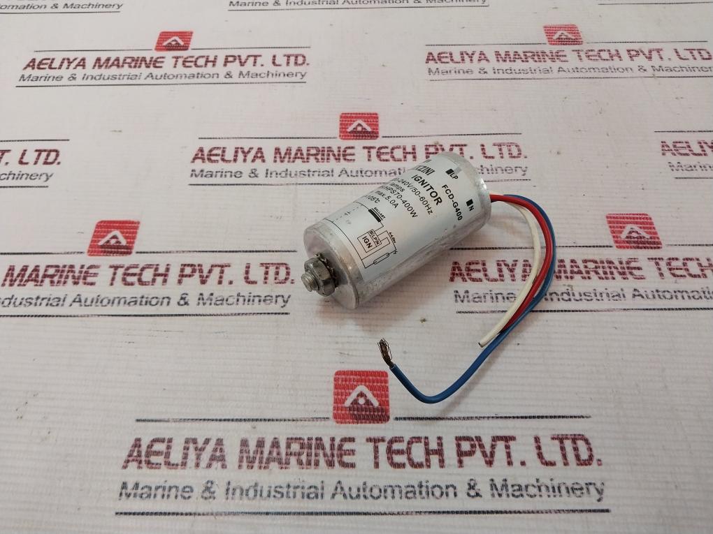 Luxzini Fcd-g400 Capacitor 220-240V/50-60Hz – Aeliya Marine