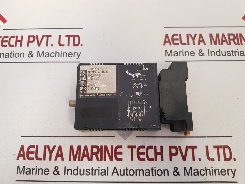 M-system M2Ms-4-r/K Potentiometer Transmitter – Aeliya Marine Tech Pvt ...