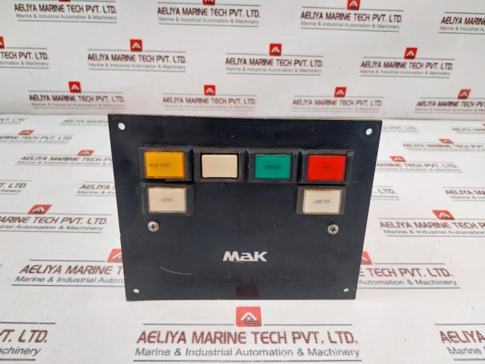 Mak Ep 3 Port Main Engine Start Stop Panel 250V Ac 10A 300V Ac 95-0331 ...