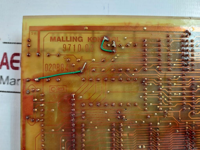 Malling Kontrol 9710.02 Printed Circuit Board 020884 Used – Aeliya Marine