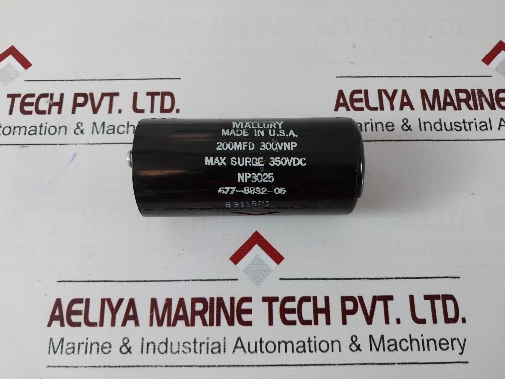 Mallory Np3025 Capacitor – Aeliya Marine