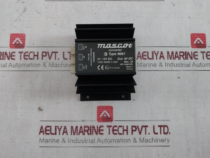 Mascot 9061 Dc To Dc Converter Type 12V Dc E24 10R-020030 – Aeliya Marine