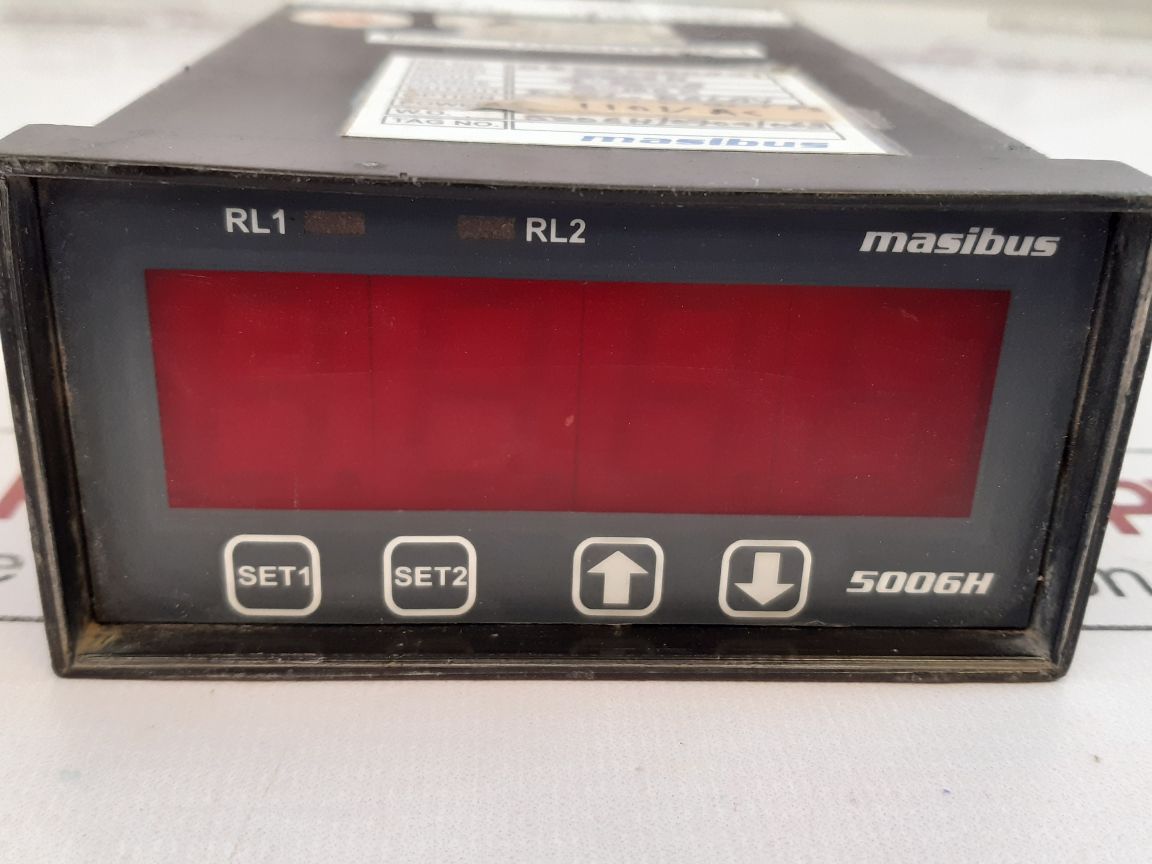 Masibus 5006H Digital Indicator 0-100% – Aeliya Marine