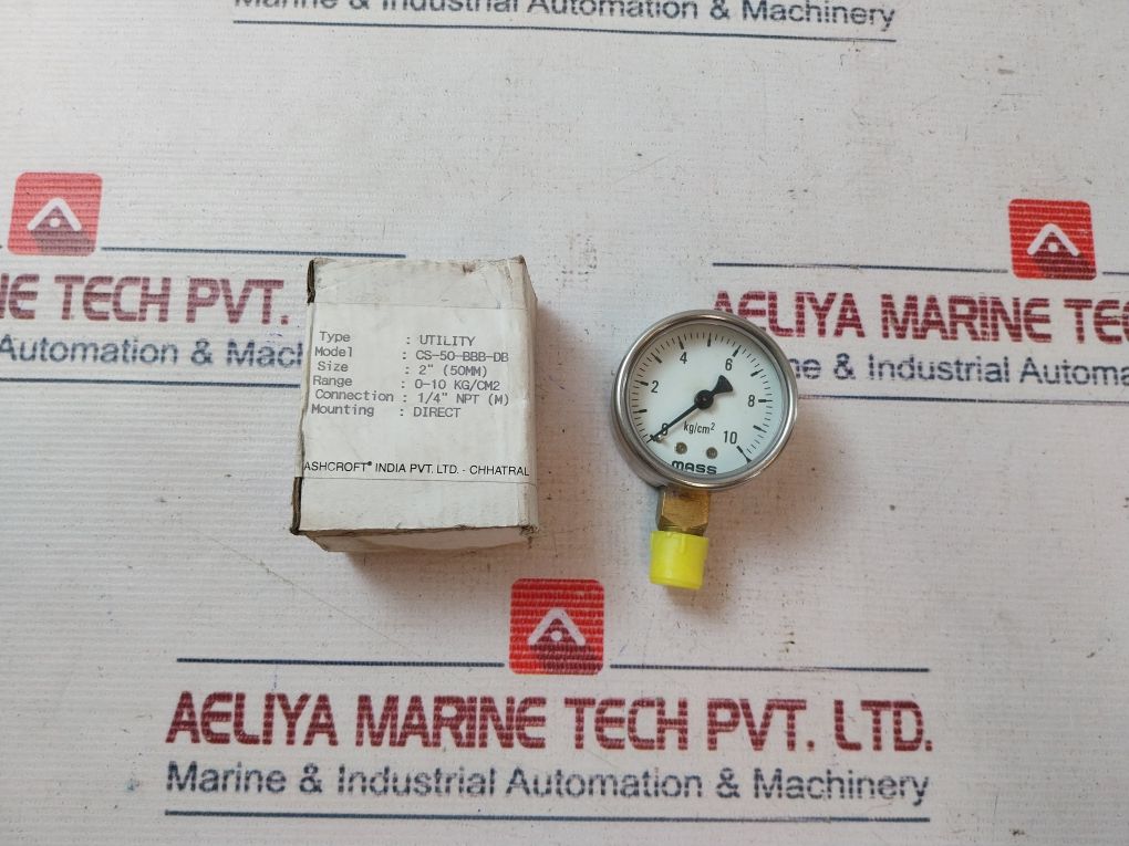 Mass 0-10 Kg/Cm2 Pressure Gauge – Aeliya Marine