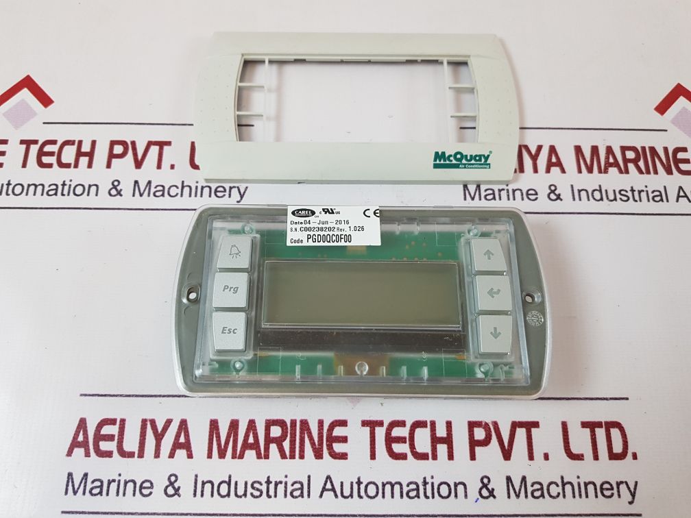 Mcquay Pgd0Qc0F00 Rev: 1.026 Air Conditioning Operation Panel – Aeliya ...