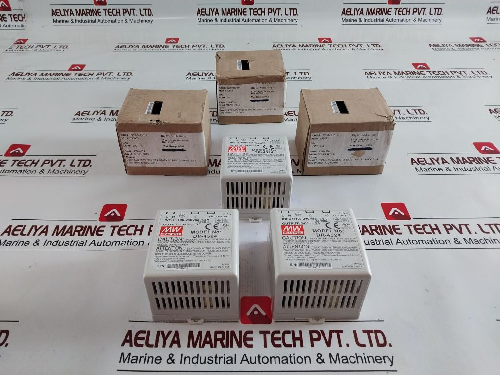 Meanwell Dr-4524 Power Supply – Aeliya Marine