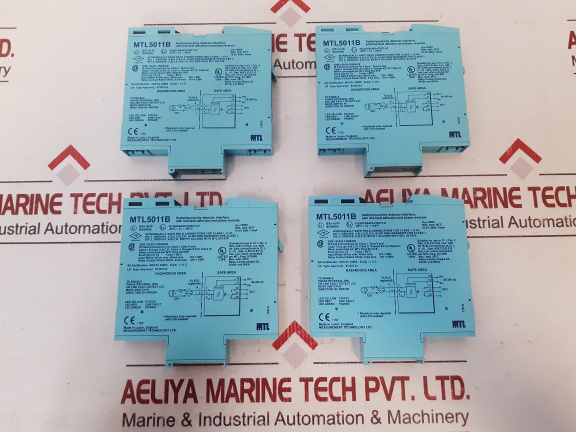 Measurement Technology Mtl5011B Switch/Proximity Detector Interface ...