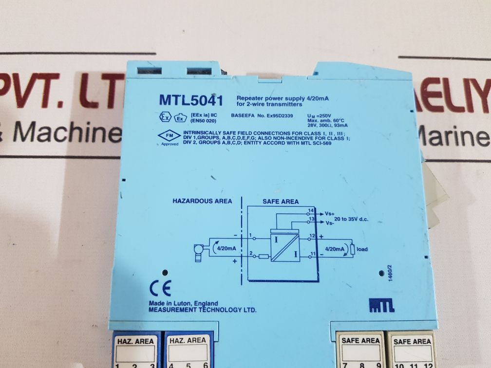 Measurement Technology Mtl5041 Repeater Power Supply – Aeliya Marine ...