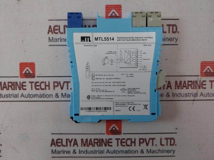 Measurement Technology Mtl5514 Two-channel Switch Proximity Detector I – Aeliya Marine