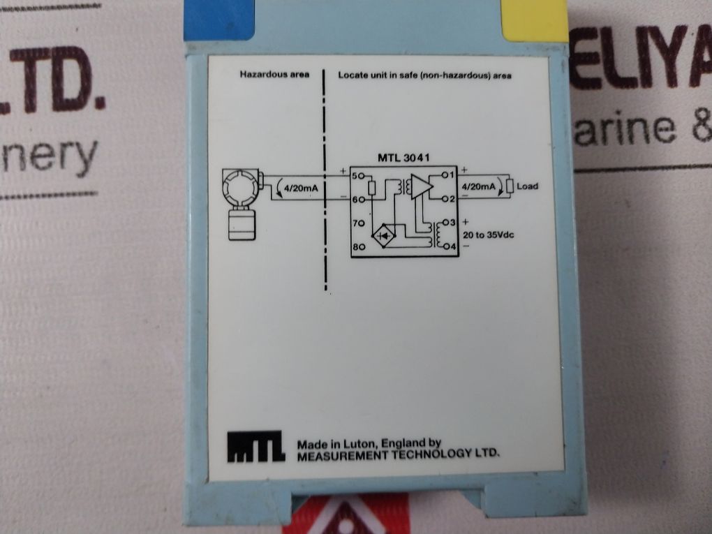 Measurement Technology Mtl 3041 4/20Ma Repeater Power Supply – Aeliya ...