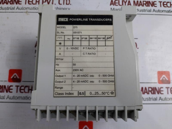 Meco Dti Dc Isolation Transducer 0-10Vdc 4-20Madc 50 Hz – Aeliya Marine