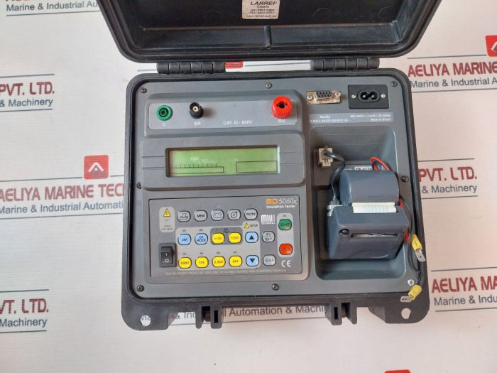 Megabras Md 5060X Digital Megohmeter(Without Battery) – Aeliya Marine